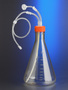 11460 | Corning® 2L Polycarbonate Erlenmeyer Flask with 1/8 Dip Tube, 0 ...