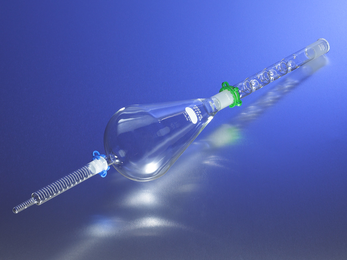 PYREX® Kuderna-Danish Concentrator Apparatus without Hooks, Standard ...