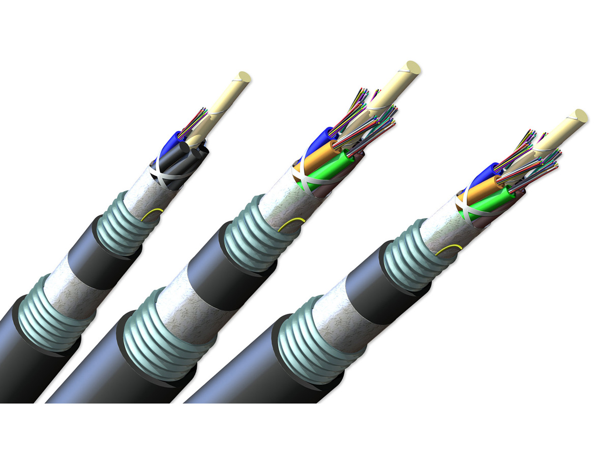 ALTOS® Lite Loose Tube, Gel-Free, Double-Jacket, Double-Armored Cable ...