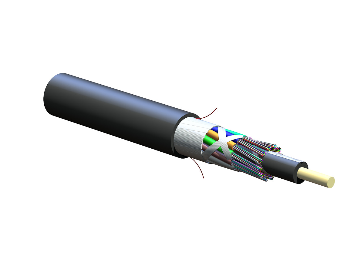 144FPG-T3101P20 | Câble extérieur ALTOS® Loose tube diélectrique blindé ...