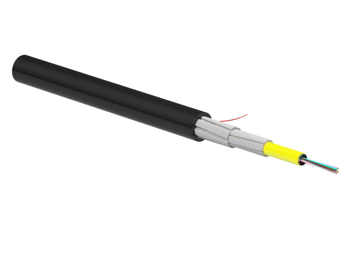 012ZEG-33620P20 | Central Tube Dielectric Armor Outdoor Cable A-DQ(ZN ...