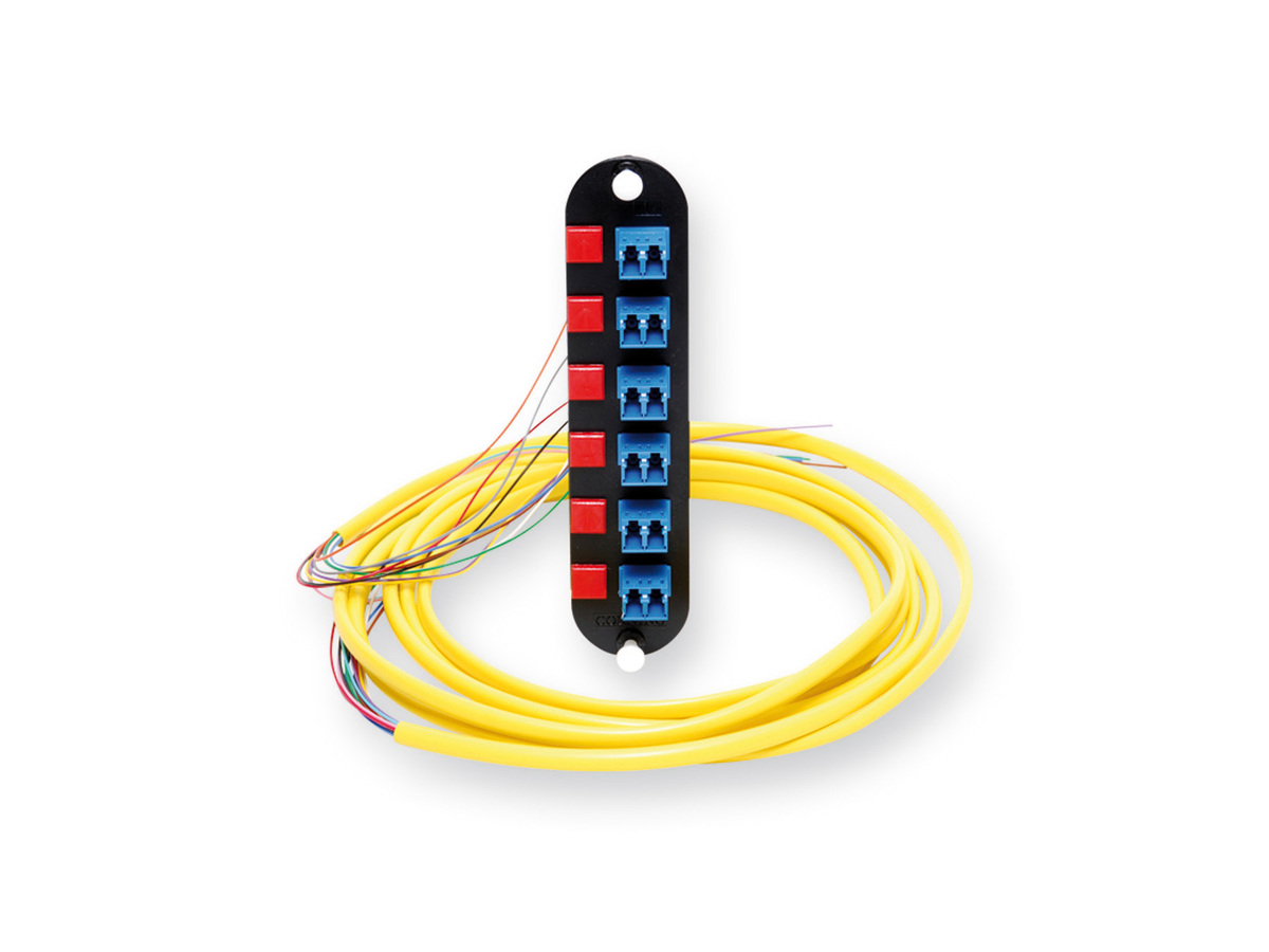 CCH-CP24-E4-P03SH | Closet Connector Housing (CCH) Panel, pigtailed, LC ...