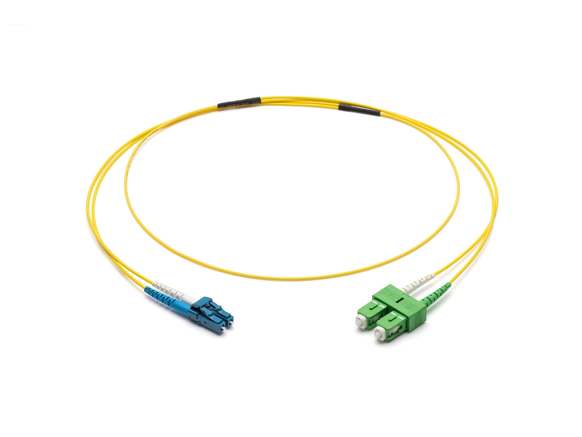 E046602GNZ16005M | EDGE™ 1.6 mm Single-mode Patch Cord, LSZH, CPR Dca SMF-28® Ultra OS2, LC UPC ...