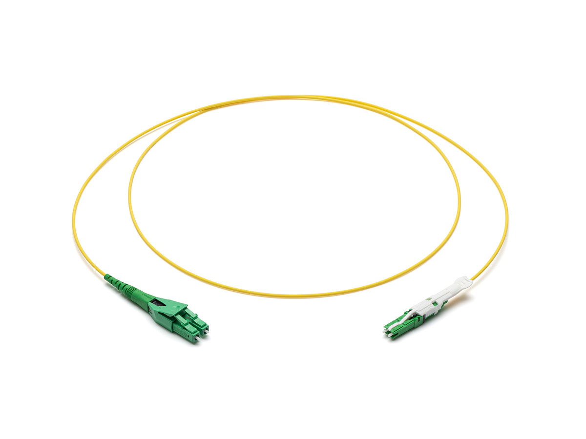 E80CA02GNZ16005M | EDGE™ 1.6 mm Single-mode Patch Cord, LSZH, CPR Dca SMF-28® Ultra OS2, LC APC ...