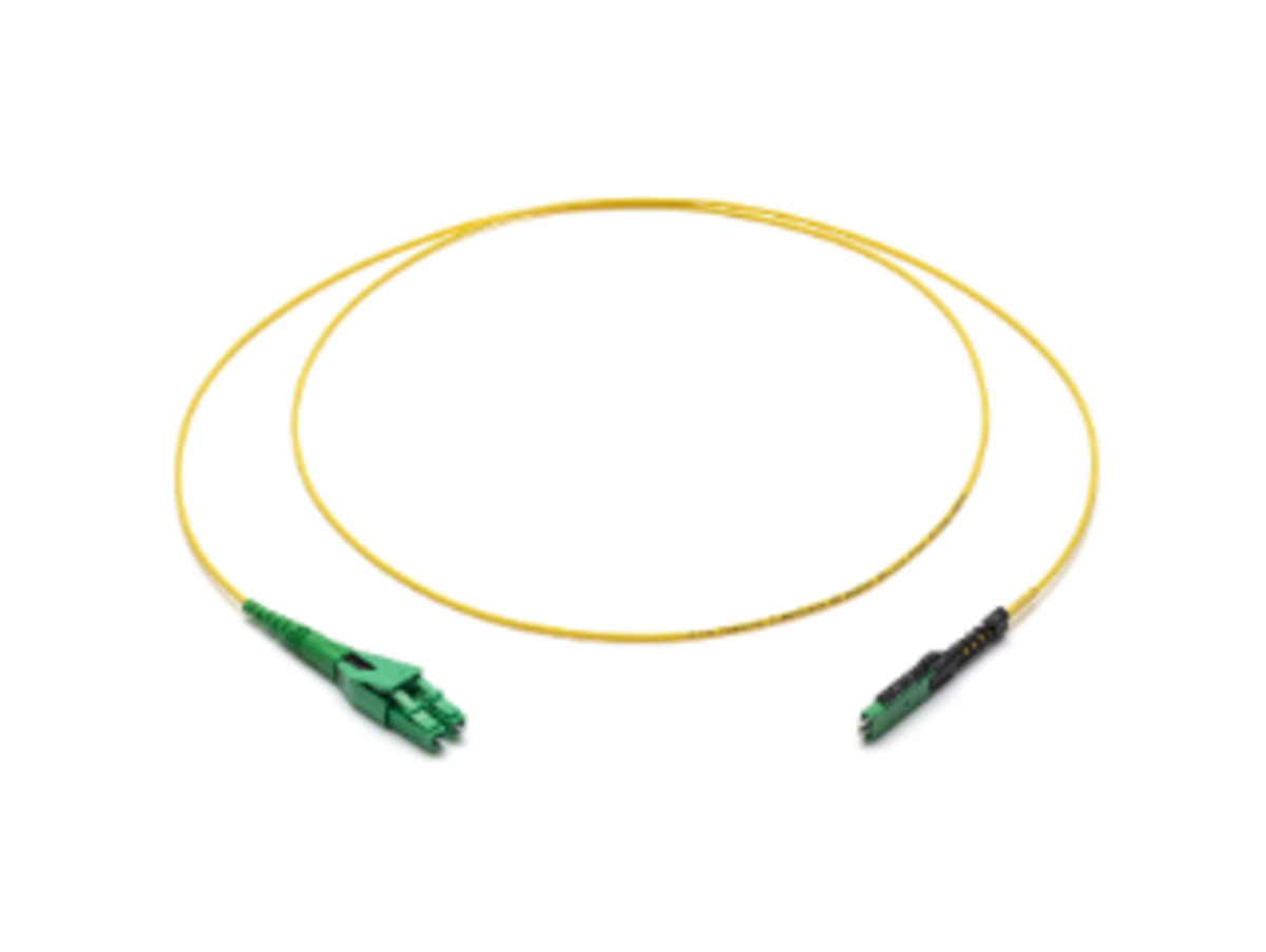 E80MA02GNZ16003M | EDGE™ 1.6 mm Single-mode Patch Cord, LSZH, CPR Dca SMF-28® Ultra OS2, LC APC ...