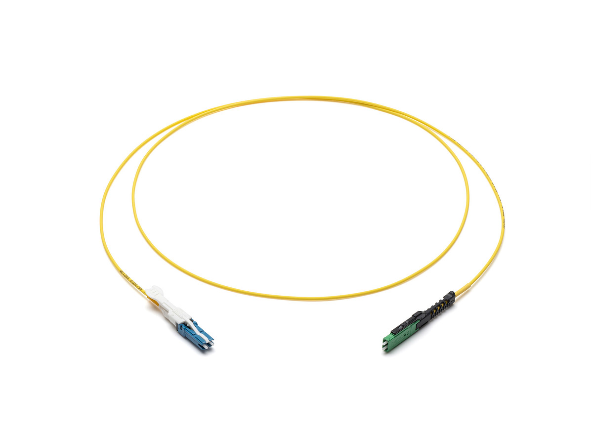 ECUMA02GNZ16003M | EDGE™ 1.6 mm Single-mode Patch Cord, LSZH, CPR Dca SMF-28® Ultra OS2, CS UPC ...