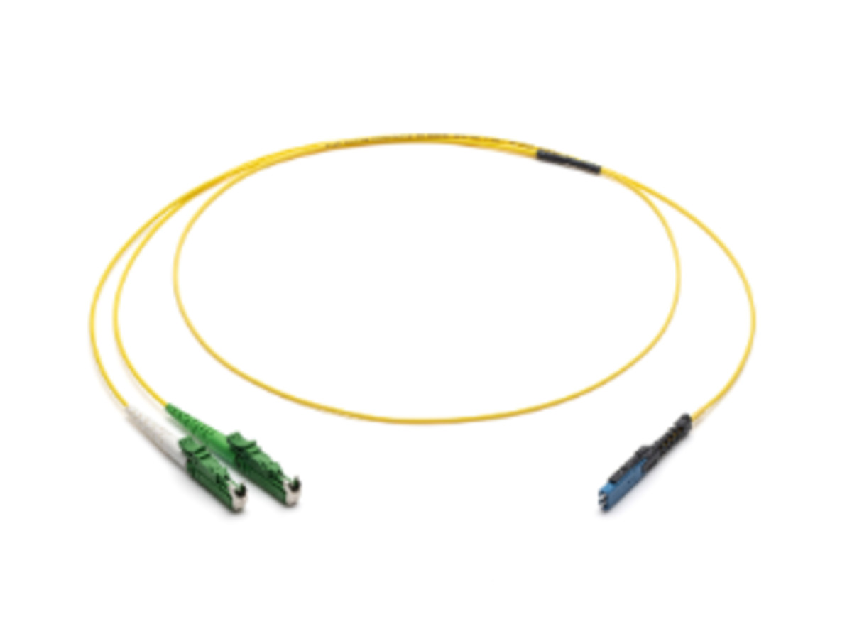 ELAMU02GNZ16003M | EDGE™ 1.6 mm Single-mode Patch Cord, LSZH, CPR Dca SMF-28® Ultra OS2, LSH APC ...