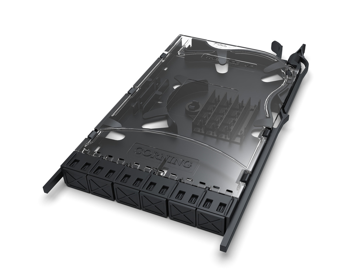 EDGE-CS-PST | EDGE Pass-Through Cassette 12 F, Through Splicing Applications | Corning