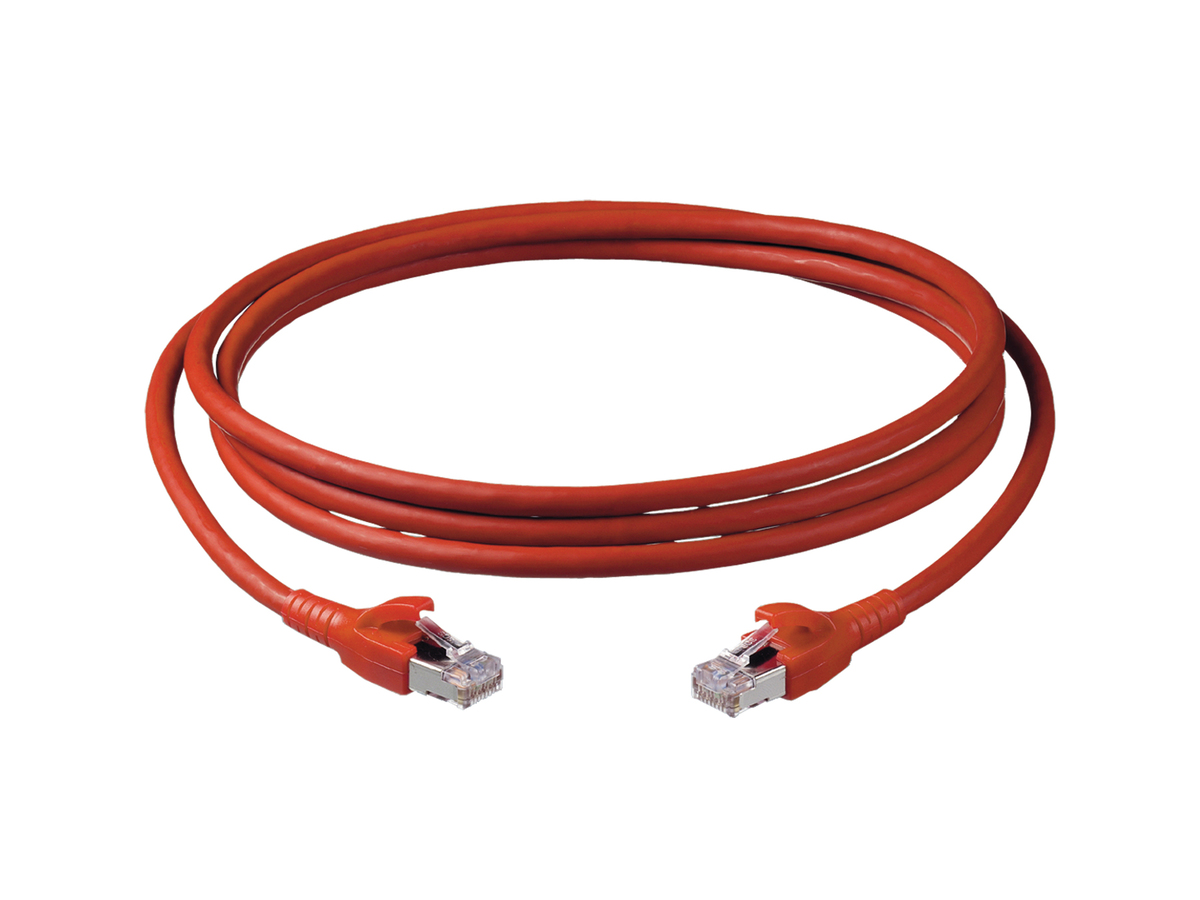 CCAEGB-D5002-A030-C0 | Everon® Copper Datacom Class E Patch Cord, 2xRJ45, Cat.6, S/FTP LSZH AWG ...