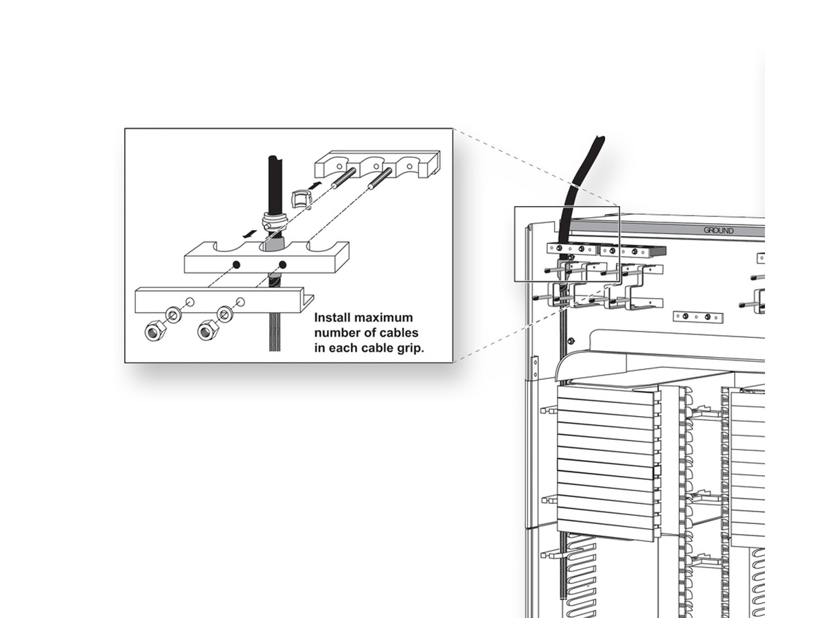 A0375902 | FiberManager™ System (FMS) Frame & Accessories Assembly ...