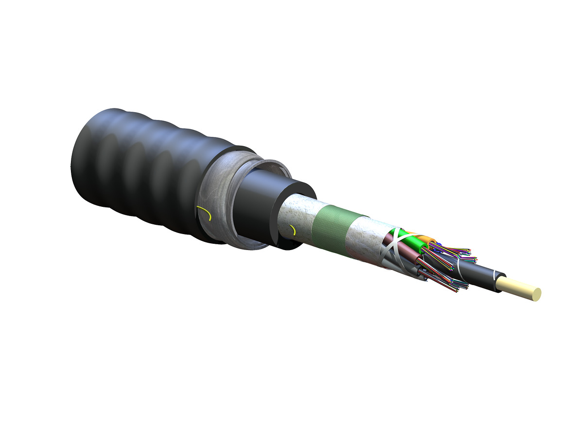 096EUZ-T4101DAZ | LSZH™ Loose Tube, Gel-Free, Interlocking Armored ...