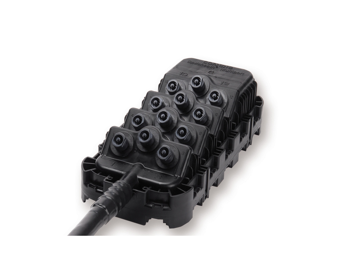 MF12-0077E4EV4S100F | Optisheath® Multiport Terminal, Stubbed, RPX® Gel ...