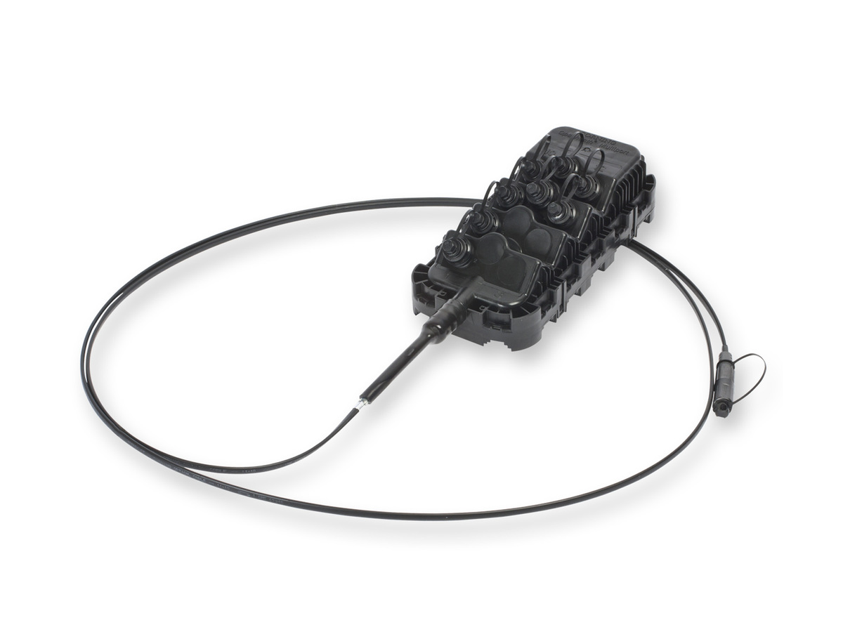 MTS-F844FD250FW-P | OptiSheath® MultiPort Splitter Terminal, 1x8 ...