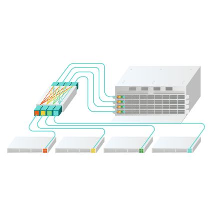 Cabling the Spine-and-Leaf Network Switch Fabric | Optical ...