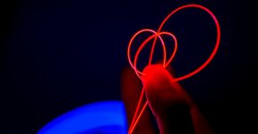 Glowing Fiber Optic Lighting |Corning Fibrance Light-Diffusing Fiber ...