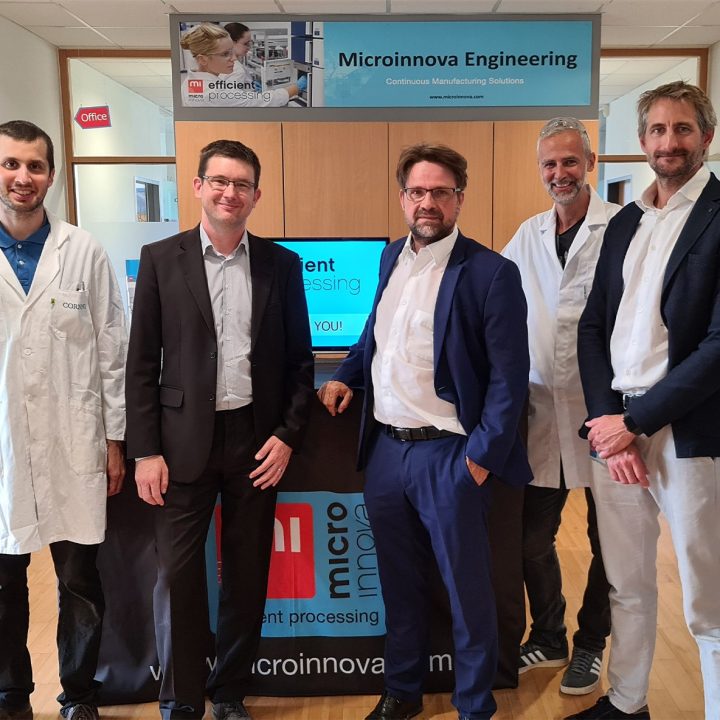 Corning and Microinnova Celebrate Opening of Advanced-Flow™ Reactor Qualified Lab