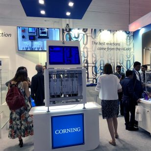 Corning® Advanced-Flow™ Reactors Introduced G3 Photo Reactor at ACHEMA ...