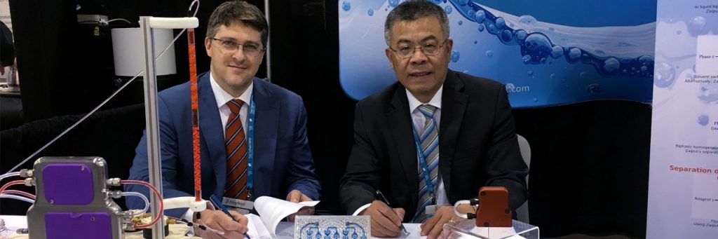 Corning AFR Signs Distribution Agreement with Zaiput Flow Technologies ... Corning AFR Signs Distribution Agreement with Zaiput Flow Technologies ...