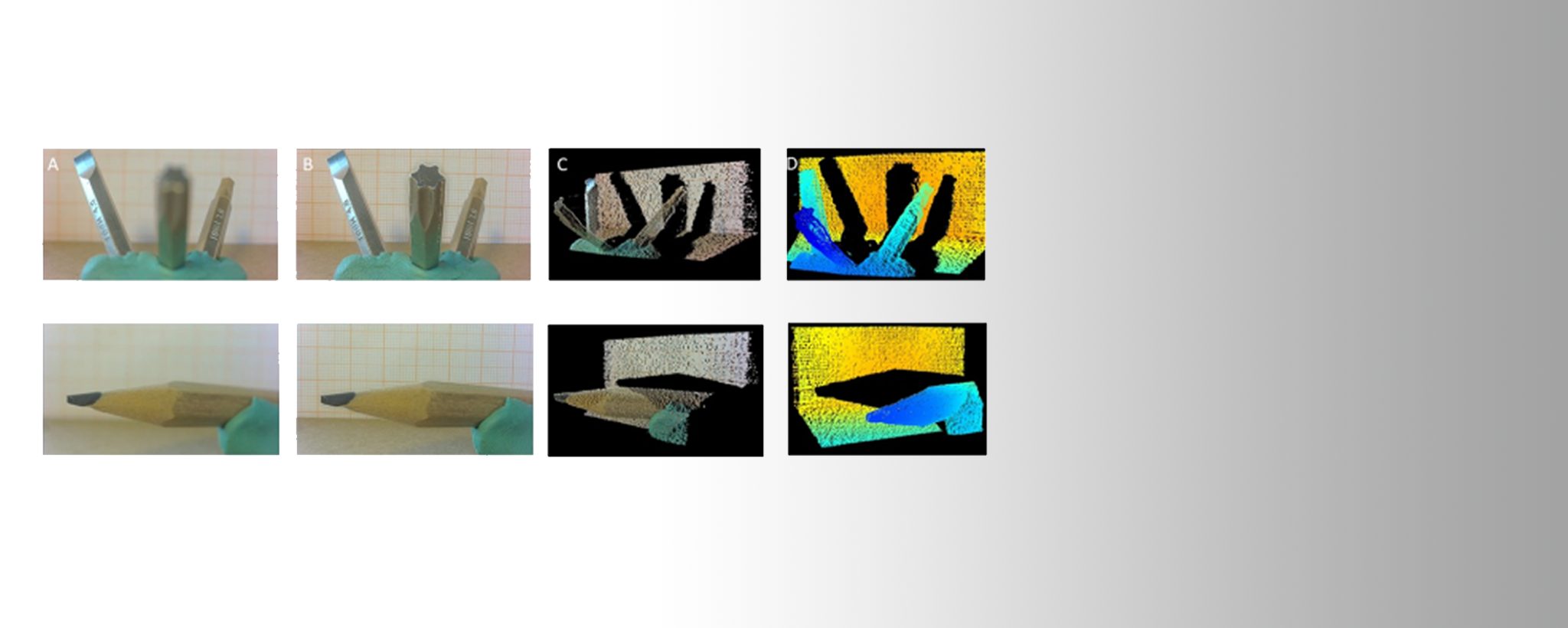 3D point cloud and depth map reconstruction with liquid lenses