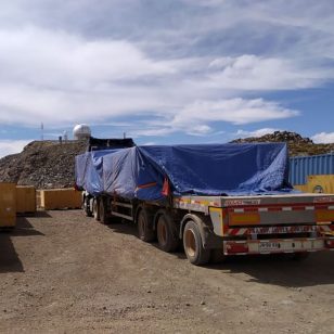 Corning glass arrives at site of new telescope in Chile