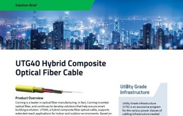 Wesco Utility Grade Infrastructure (UTG) Program Member | Corning