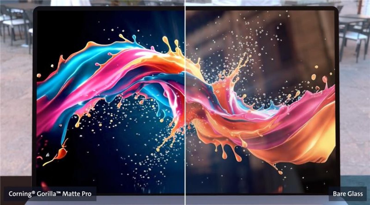 Corning surface treatments improve clarity, reduce glare and sparkle ...